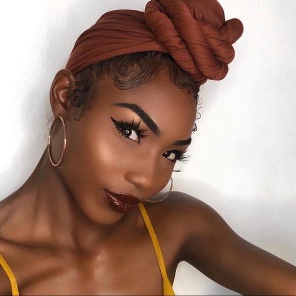 Wrap Queens | Accessories | Wrap Queen Head Wrap Chocolate Brown 22x72 ...